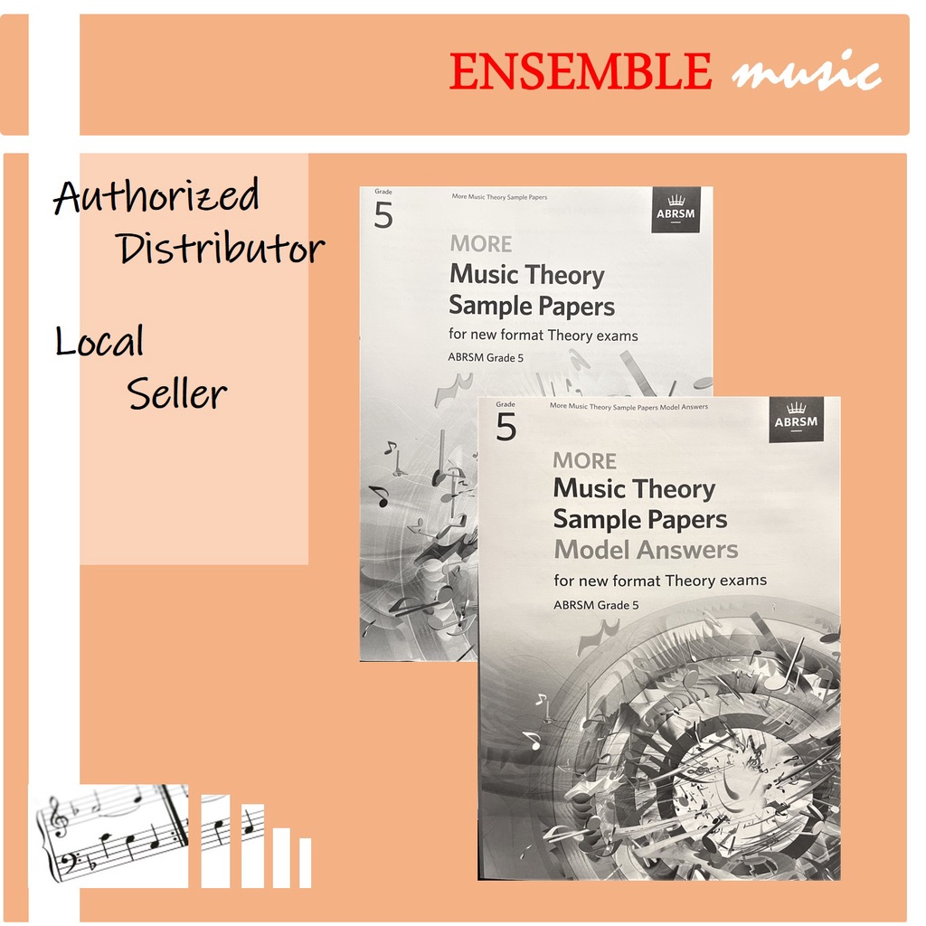 More Music Theory Sample Papers and Model Answers Bundle, ABRSM Grade 5 ...