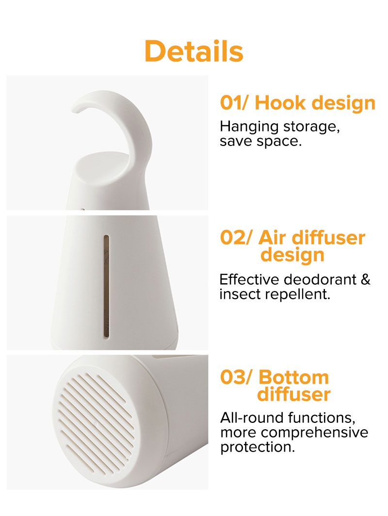 Insect repellent box hanging dehumidification fresh Cedar Balls Clothes ...