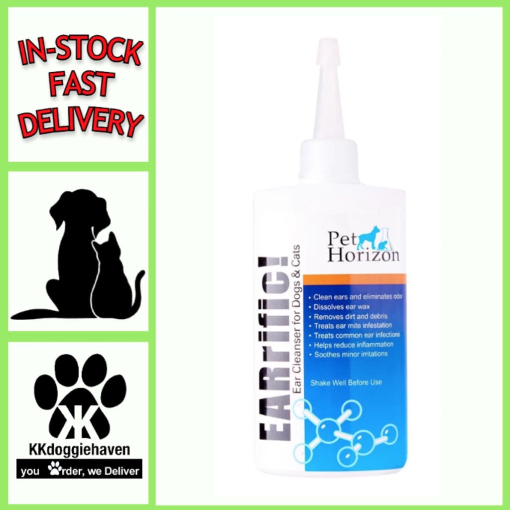 pet horizon - earrific (ear cleanser) | Shopee Singapore