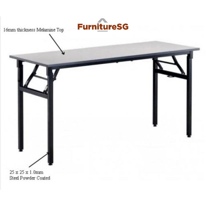 (FurnitureSG) (Fully Assembled) (Local Seller) GS Foldable Table /Easy ...