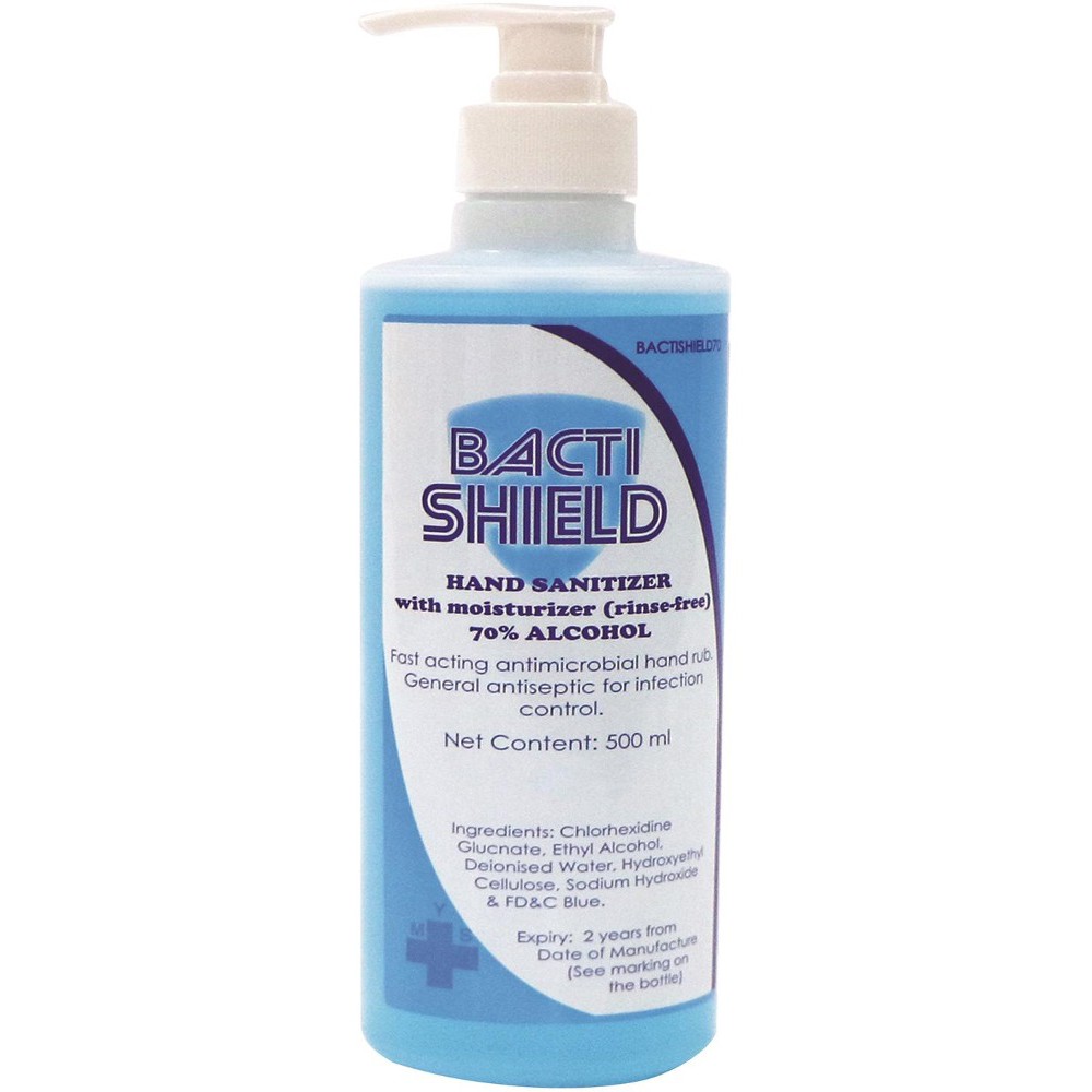 Bactishield 500ml (Hand Rub | Hand Wash) | Shopee Singapore