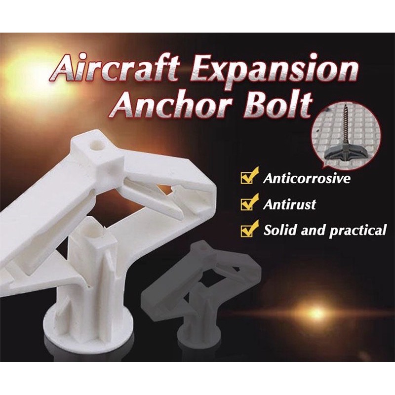 Aircraft, butterfly, expansion screw, expansion plug, gypsum board ...