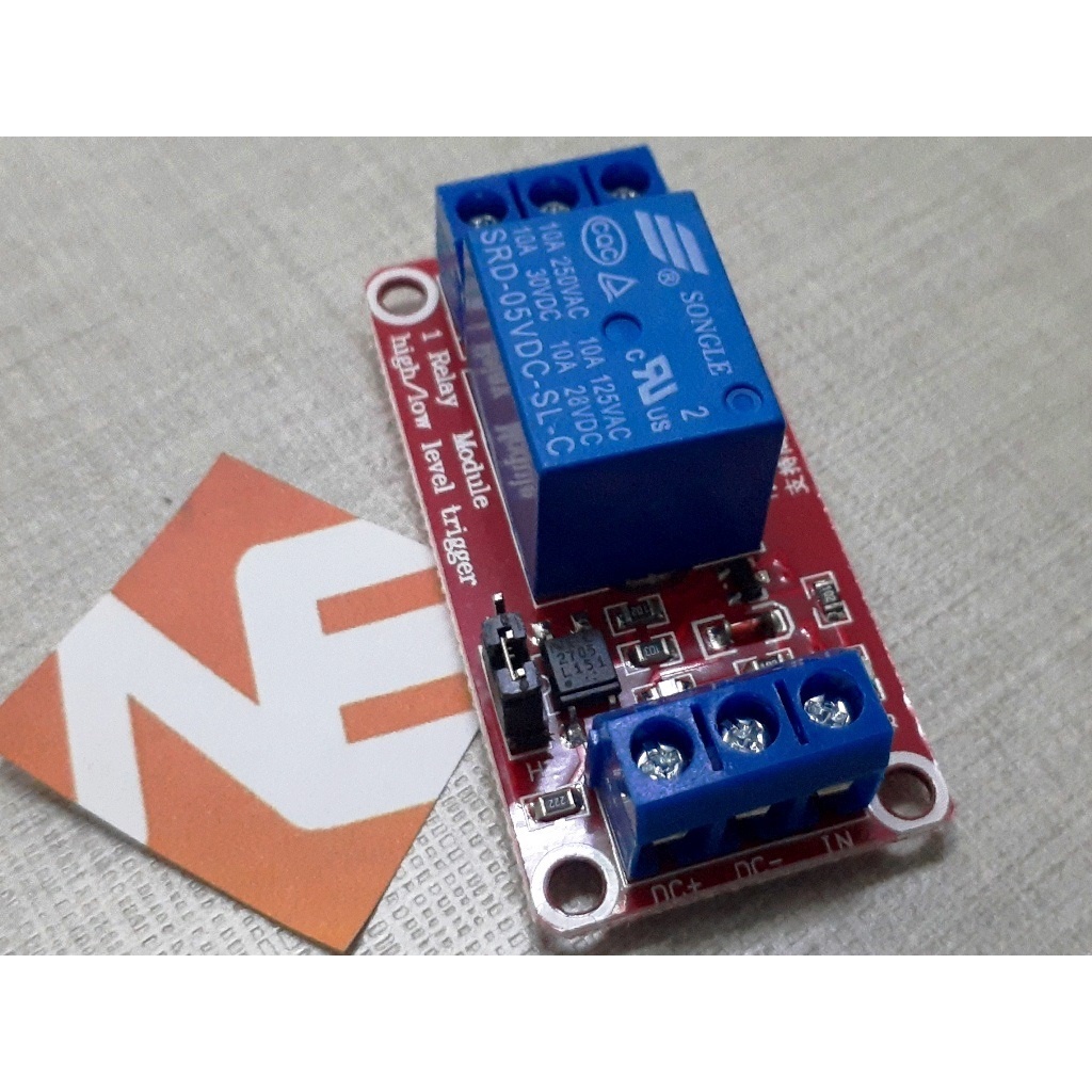 Relay Board 5V 1 Channel Module Optocoupler Trigger Control Arduino ...