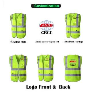 Safety Vest With Logo Customized Reflective Vest With Company Logo ...