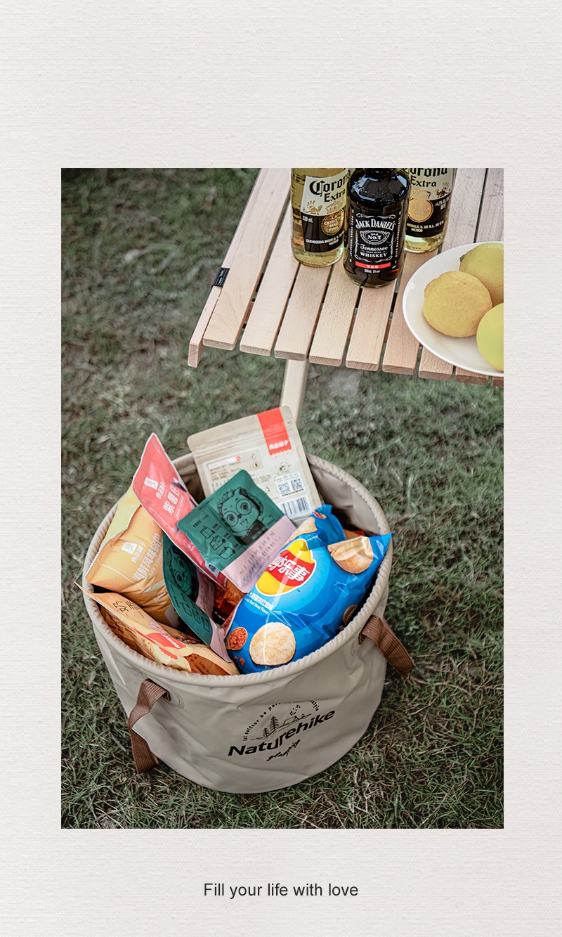 Naturehike 10L/20L Outdoor Camping Water Bucket Ultralight Foldable ...