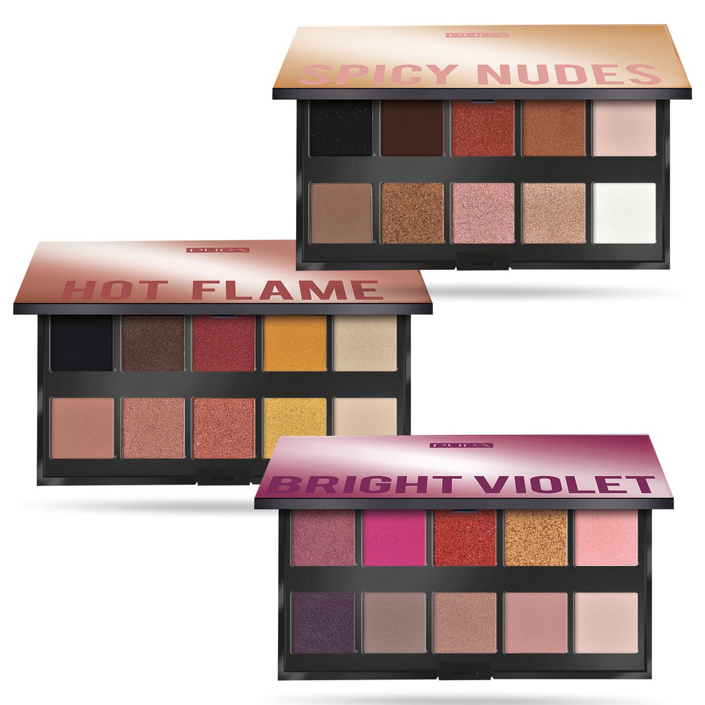 Pupa Milano Make Up Stories - Palette of 10 Multi-Finish Eyeshadows ...