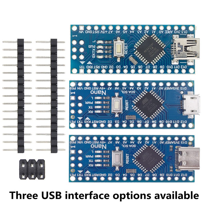 Mini / Type-C / Micro USB Nano 3.0 / NANO V3.0 With the bootloader compatible Nano controller ...