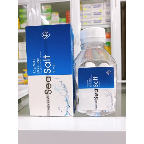 [Genuine] Seasalt Pure Salt Tablets - Box of 50 self-mixed tablets for ...