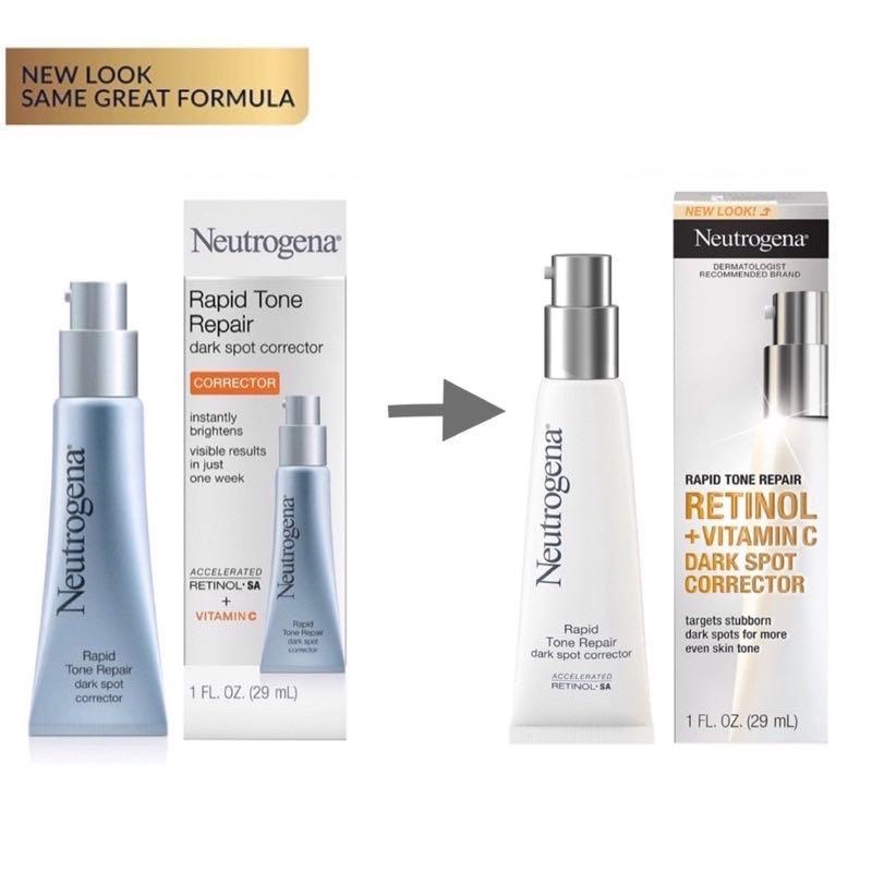 Neutrogena Rapid Tone Repair Dark Spot Skin Tone Reducing Cream And ...