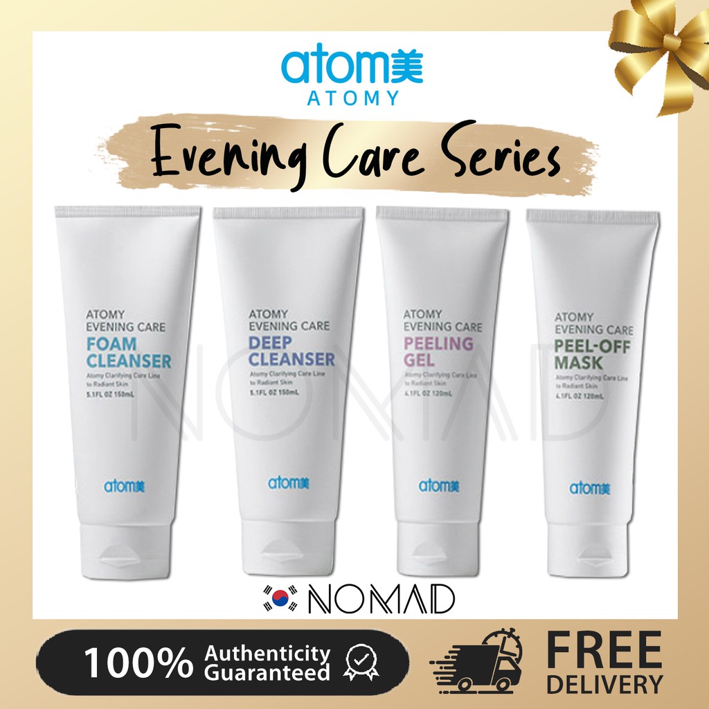 [Atomy] Evening Care series ( Foam Cleanser 150ml / Deep Cleanser 150ml ...