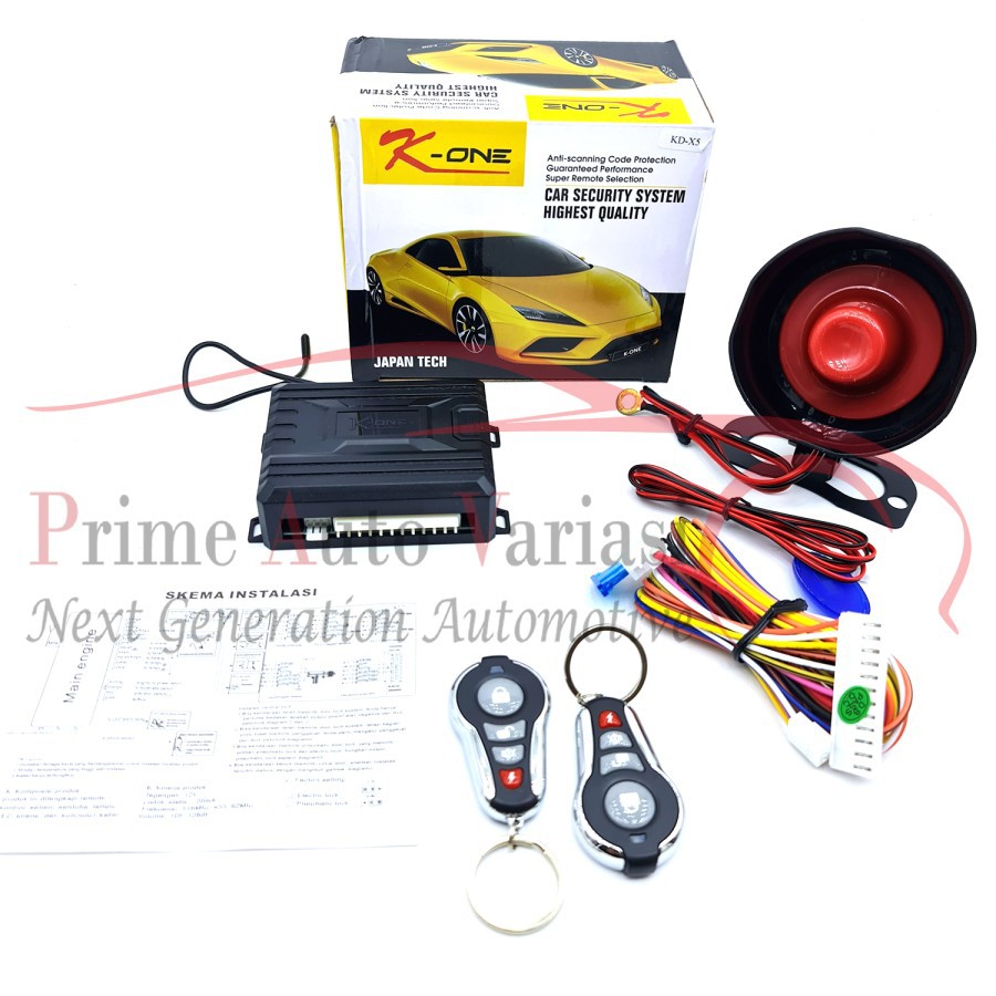 KONE CAR ALARM CAR ALARM MODEL M1 CAR ALARM TUK TUK - KDX5 | Shopee ...