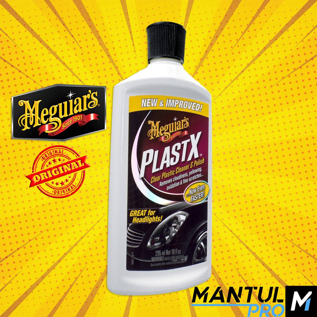 Meguiar's PlastX Clear Plastic Cleaner & Polish, 10 oz | Shopee Singapore