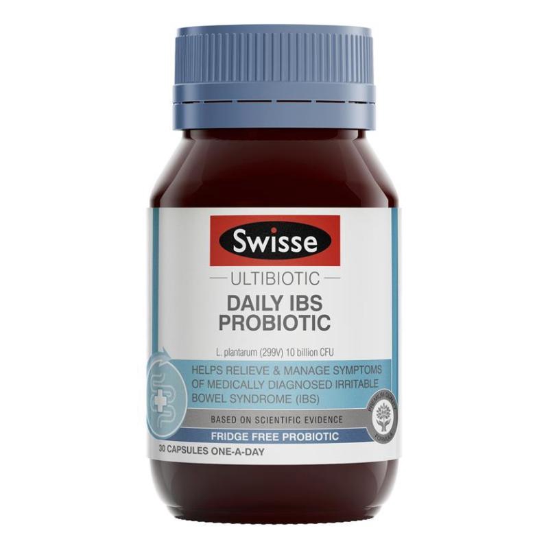 Swisse Ultibiotic Daily IBS Probiotic 30 Capsules | Shopee Singapore