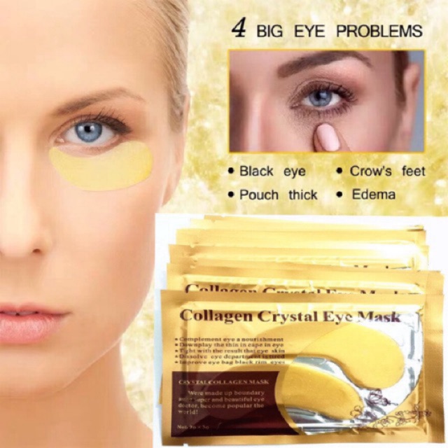 COLLAGEN EYE MASK MATA KOLAGEN (anti eyebag dark circle) | Shopee Singapore