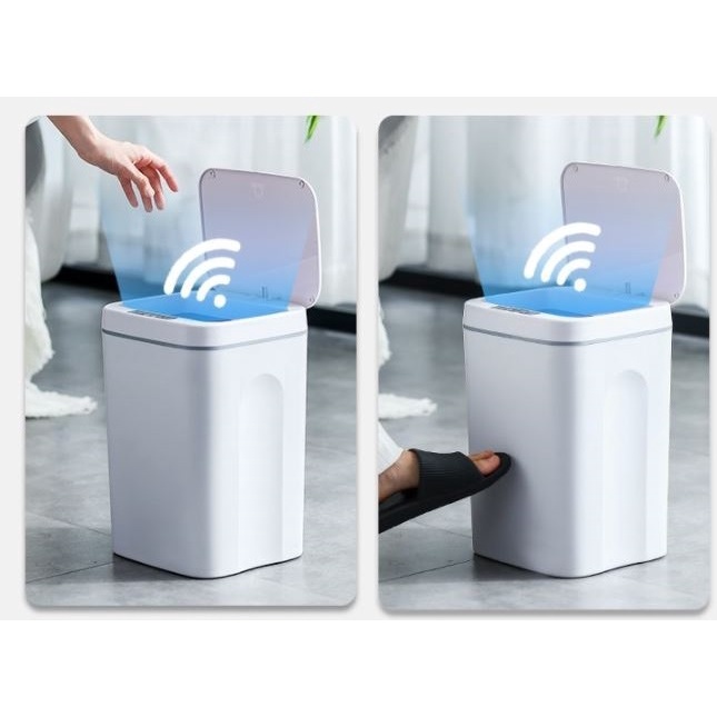 Smart Dust bin with Automatic Infrared Sensor | Shopee Singapore