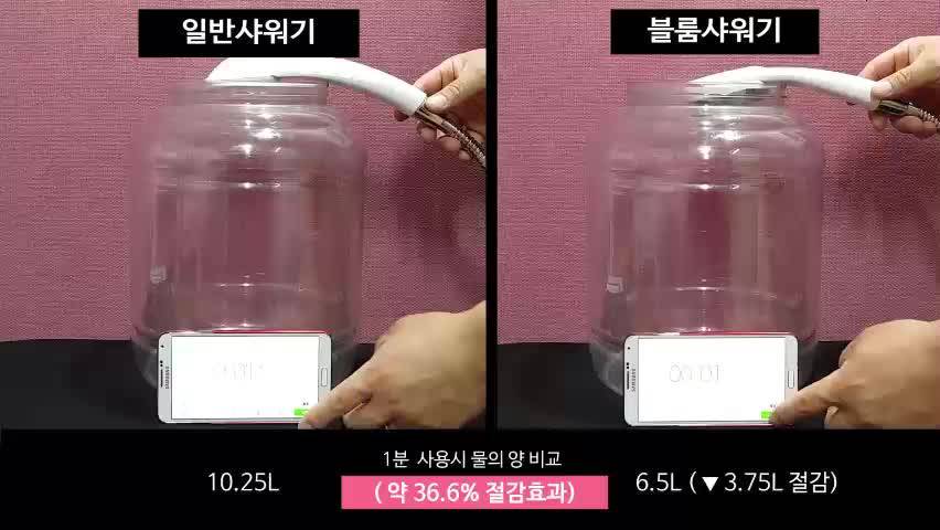 SAVE WATER Bloom shower head Korea water saving shower head | Shopee ...