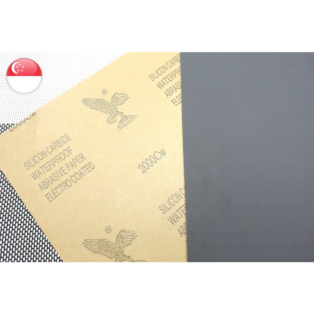 Eagle Brand Abrasive Sand Paper Sandpaper for Resin Metal Wood Sanding ...