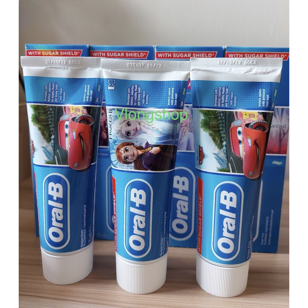 Oral-b Kids toothpaste - 75ml (Germany) | Shopee Singapore