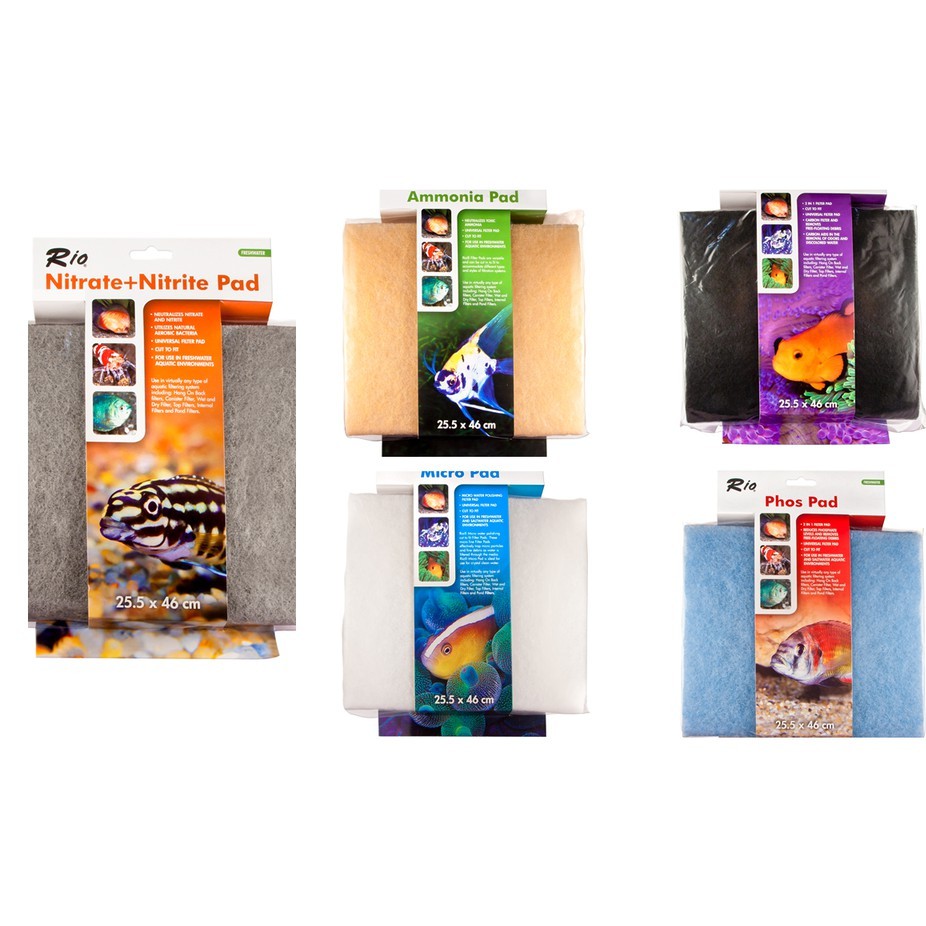 RIO® AQUARIUM FILTER PADS (ASSORTED) | Shopee Singapore