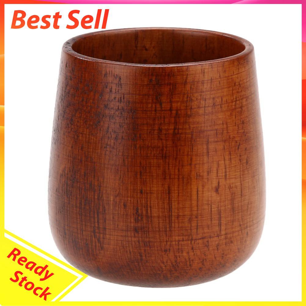 Primitive Handmade Wooden Cup Natural Spruce Wood Mug Breakfast Beer ...