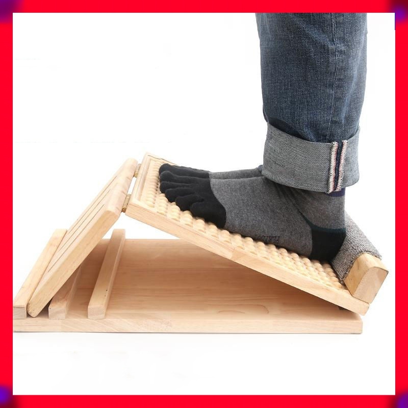 【In Stock】Wooden Stretch Board Lajin Bench Offer Solid Wood Folding ...
