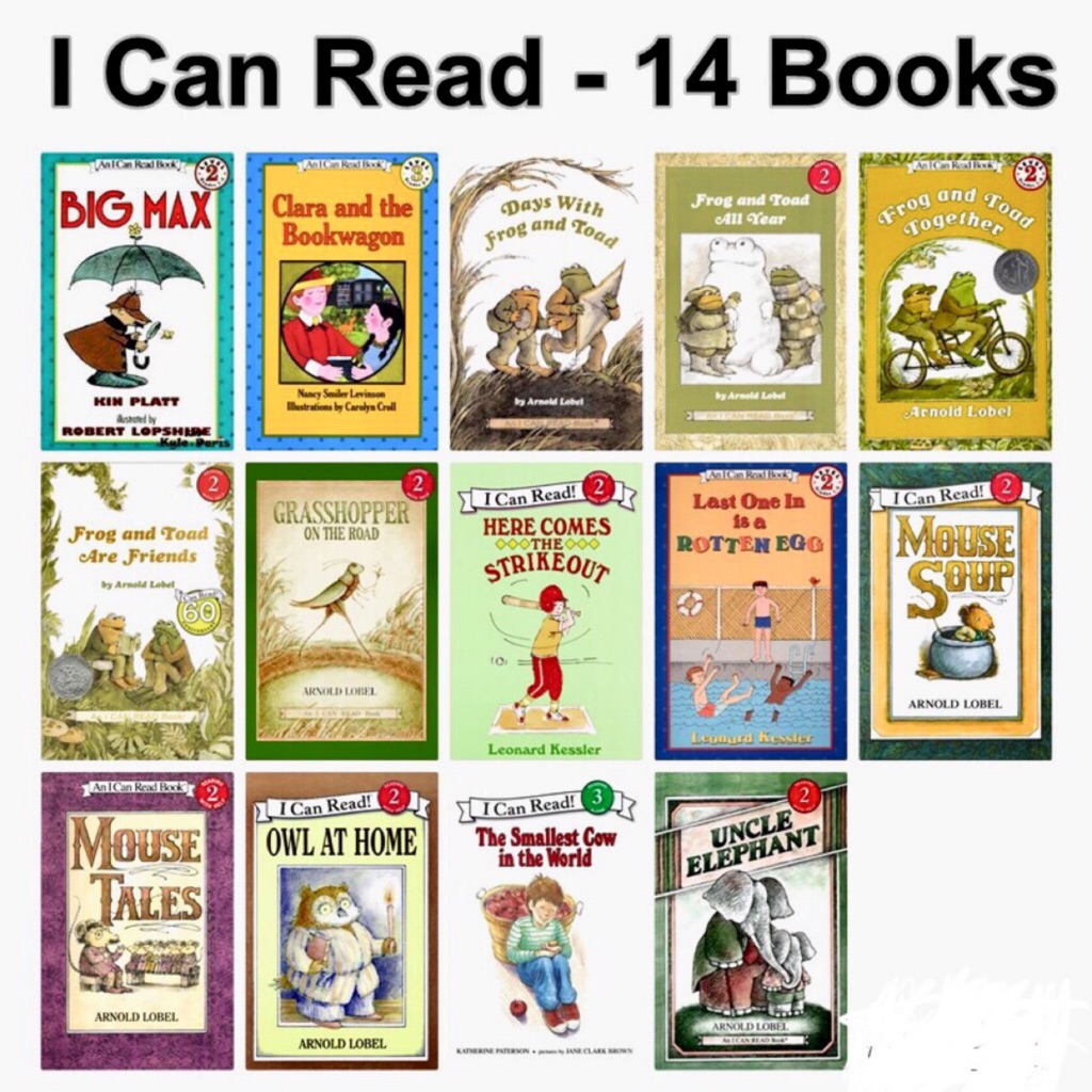 I Can Read -14 books ( Level 2&3) | Shopee Singapore