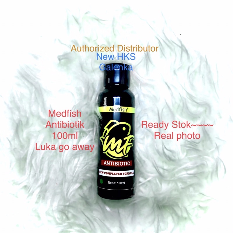 Antibiotic Fish Medicine 30ml 100ml Medfish anti biotic anti bacterial ...