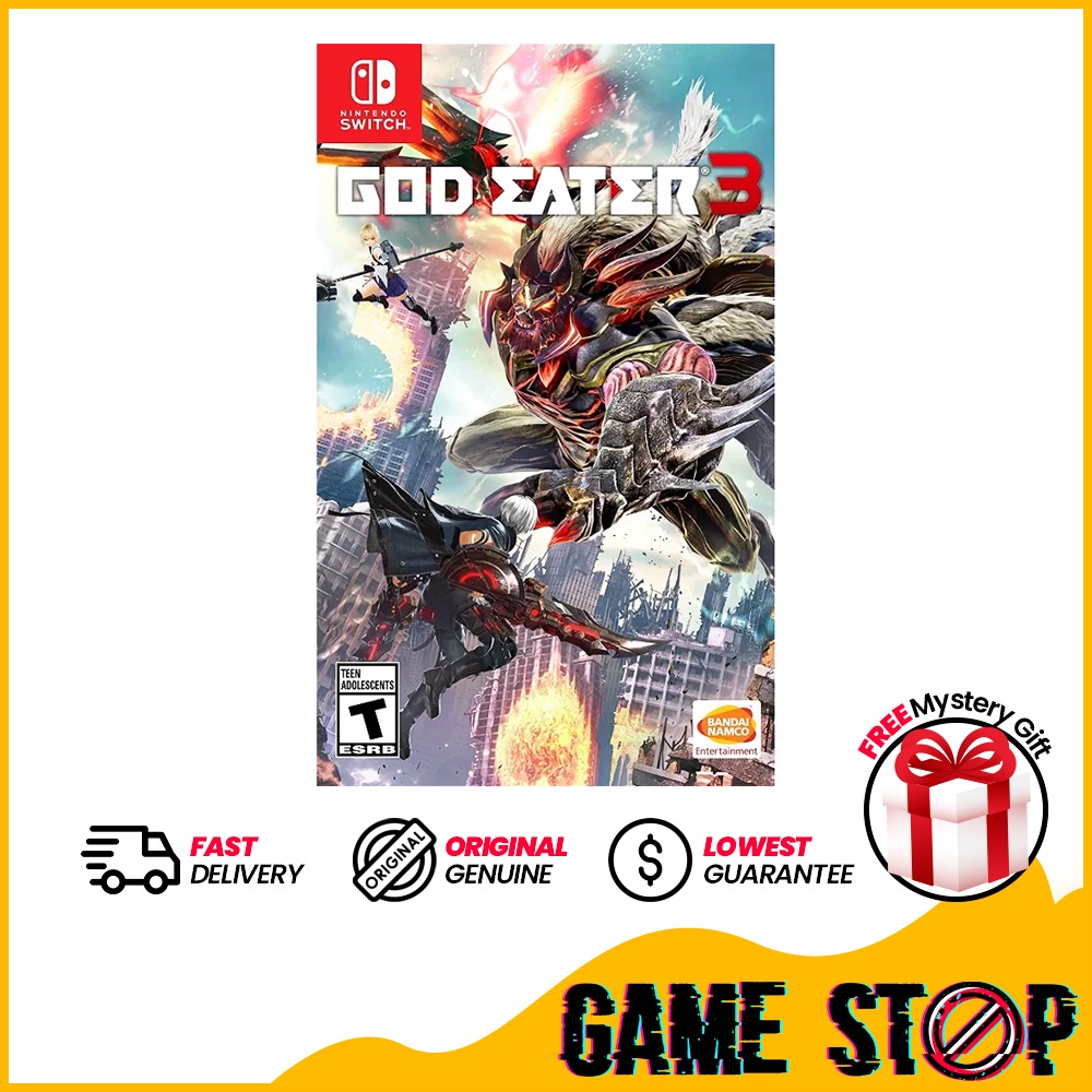 NSW Switch God Eater 3 English Version (中英文版) | Shopee Singapore
