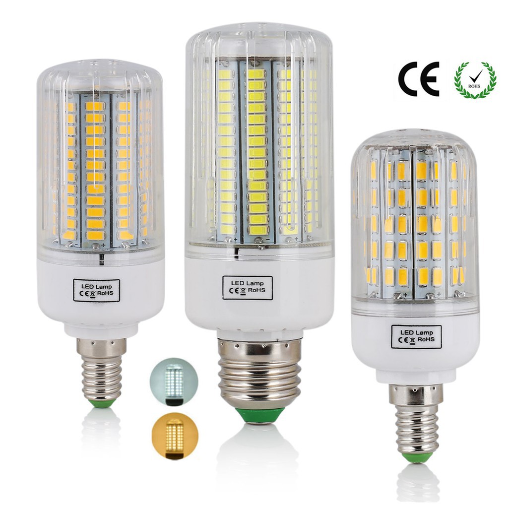 LED Corn Bulb E27 E14 5730 SMD 220V to 240V LEDs Indoor Spot Light Lamp ...