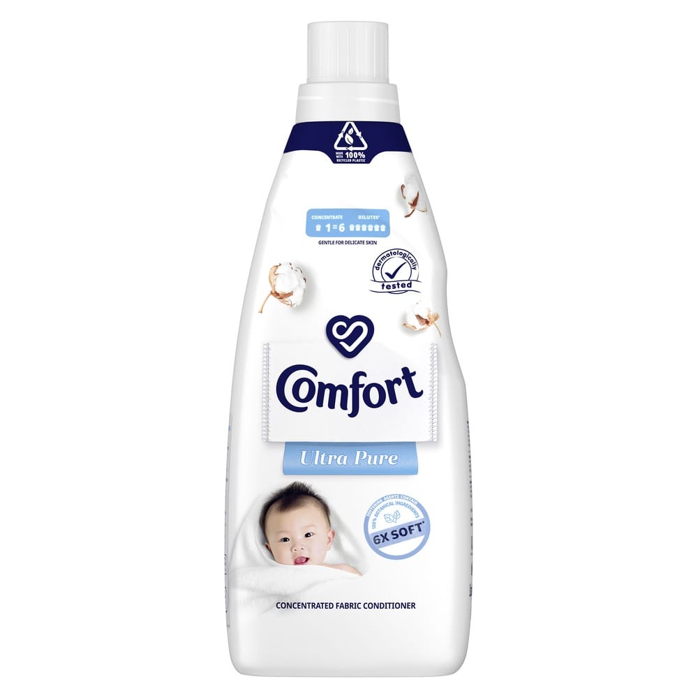 Comfort Concentrated Fabric Softener Ultra Pure 800ml | Shopee Singapore