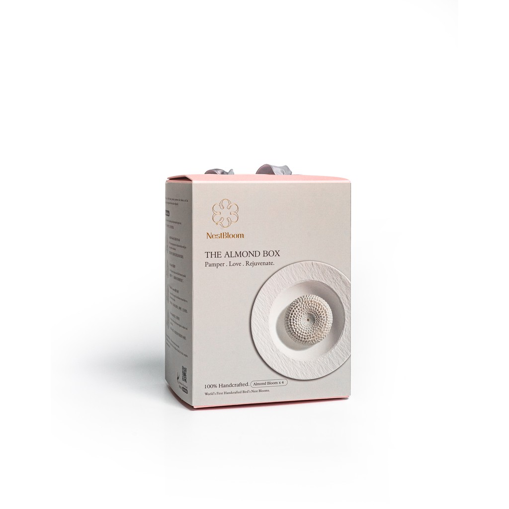 NestBloom - The Almond Box (4 x Original Almond Bloom Bird's Nest ...