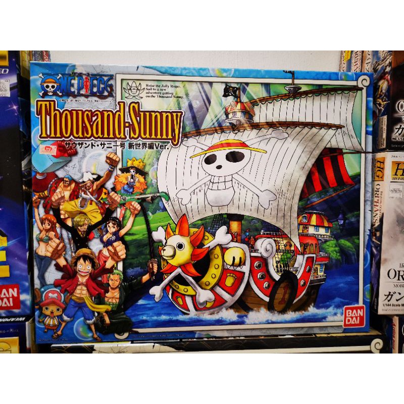 BANDAI One Piece THOUSAND SUNNY New World Ver. (Plastic Model) | Shopee ...