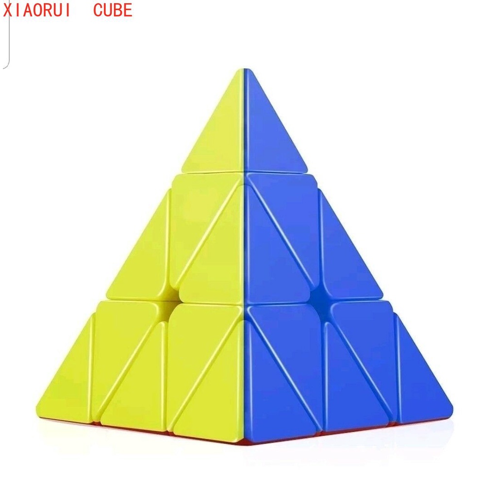 Pyramid Magic Cube Pyraminx Speed Twist Puzzle Brain Game Strong Tile ...