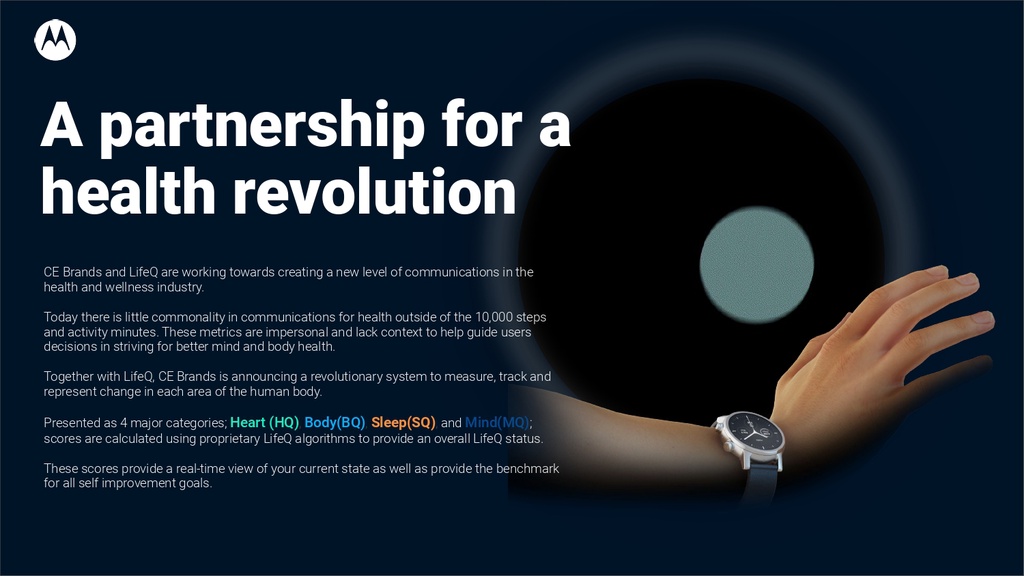 Motorola Moto Watch 100 Smart Watch Fitness Tracker with 26 Sport Modes ...