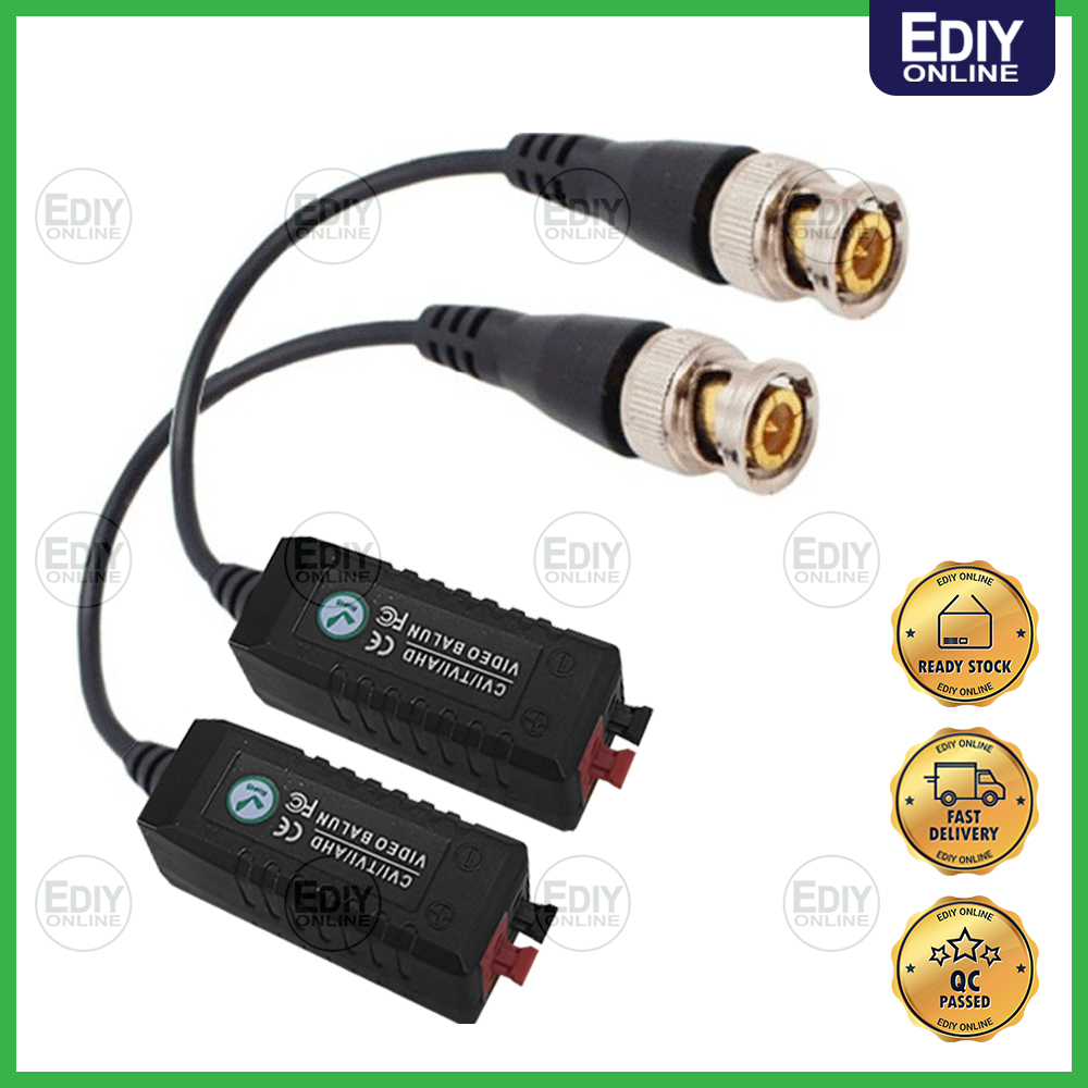 CCTV BALUN ( HDMI ) 0639 (1 Pair) | Shopee Singapore