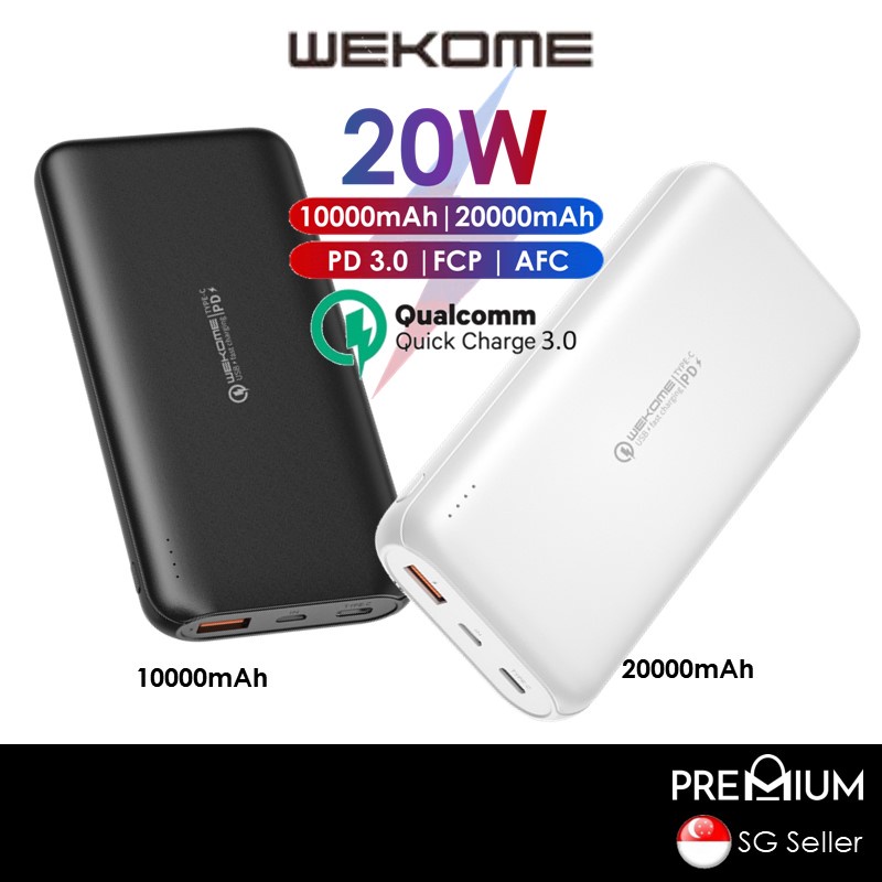 MTech Power WK Gifon Series quick charge power bank pd qc3.0 10000mah 20000mAh 30000mAh 20W ...