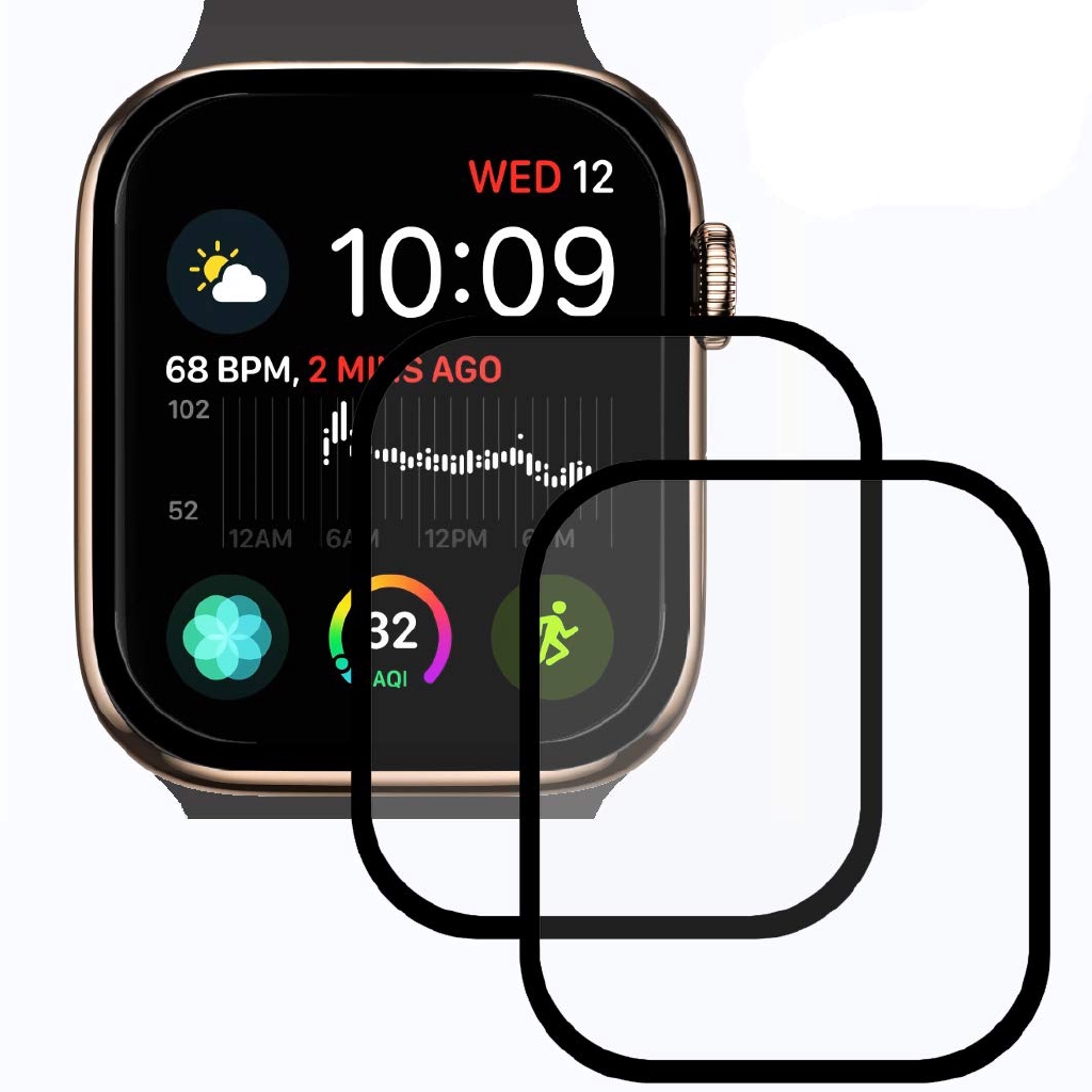 3D PMMA Screen Protector Full Coverage for Apple Watch 38mm 42mm 40mm ...