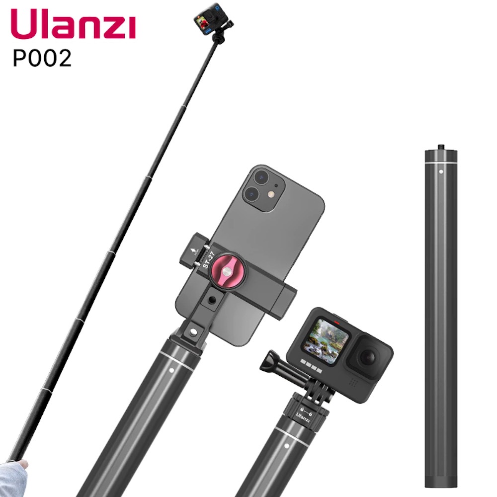 ULANZI P002 160cm Extension Rod Camera Selfie Stick | Shopee Singapore