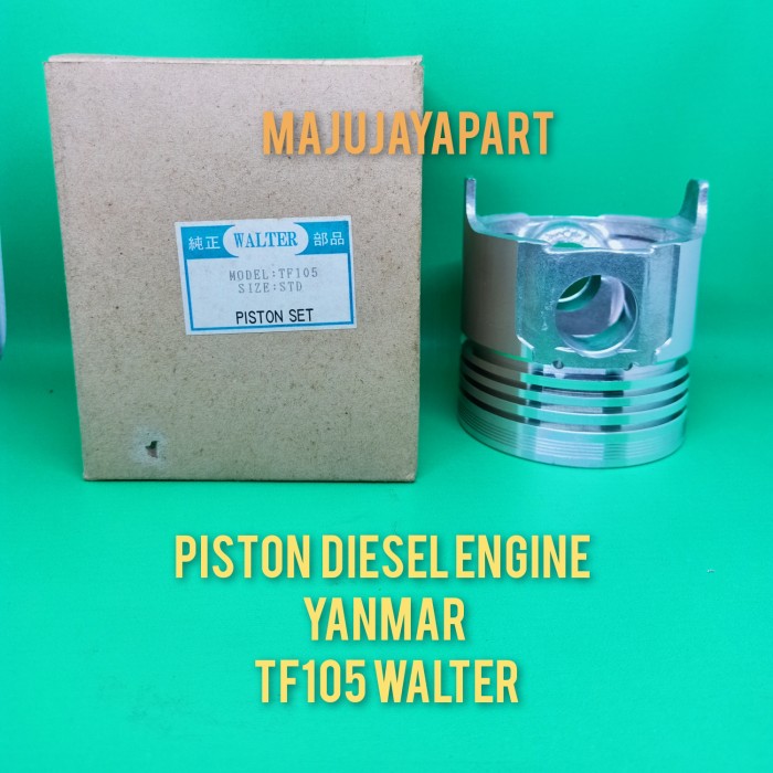 MESIN Yanmar tf105 Walter taiwan diesel engine piston/piston | Shopee ...