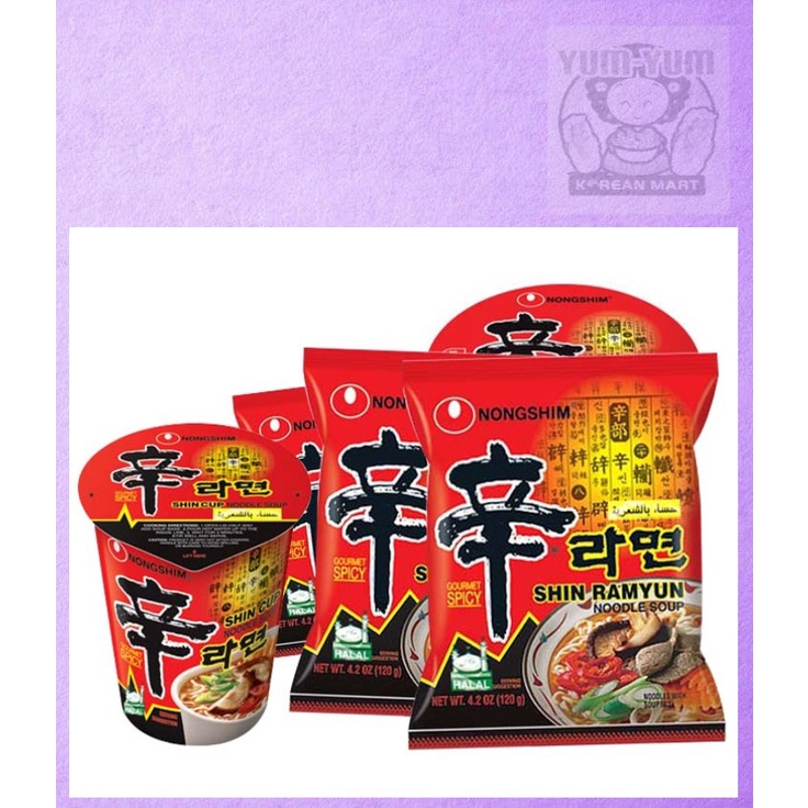 NONGSHIM SHIN RAMYUN ASSORTED (POUCH/CUP) | Shopee Singapore