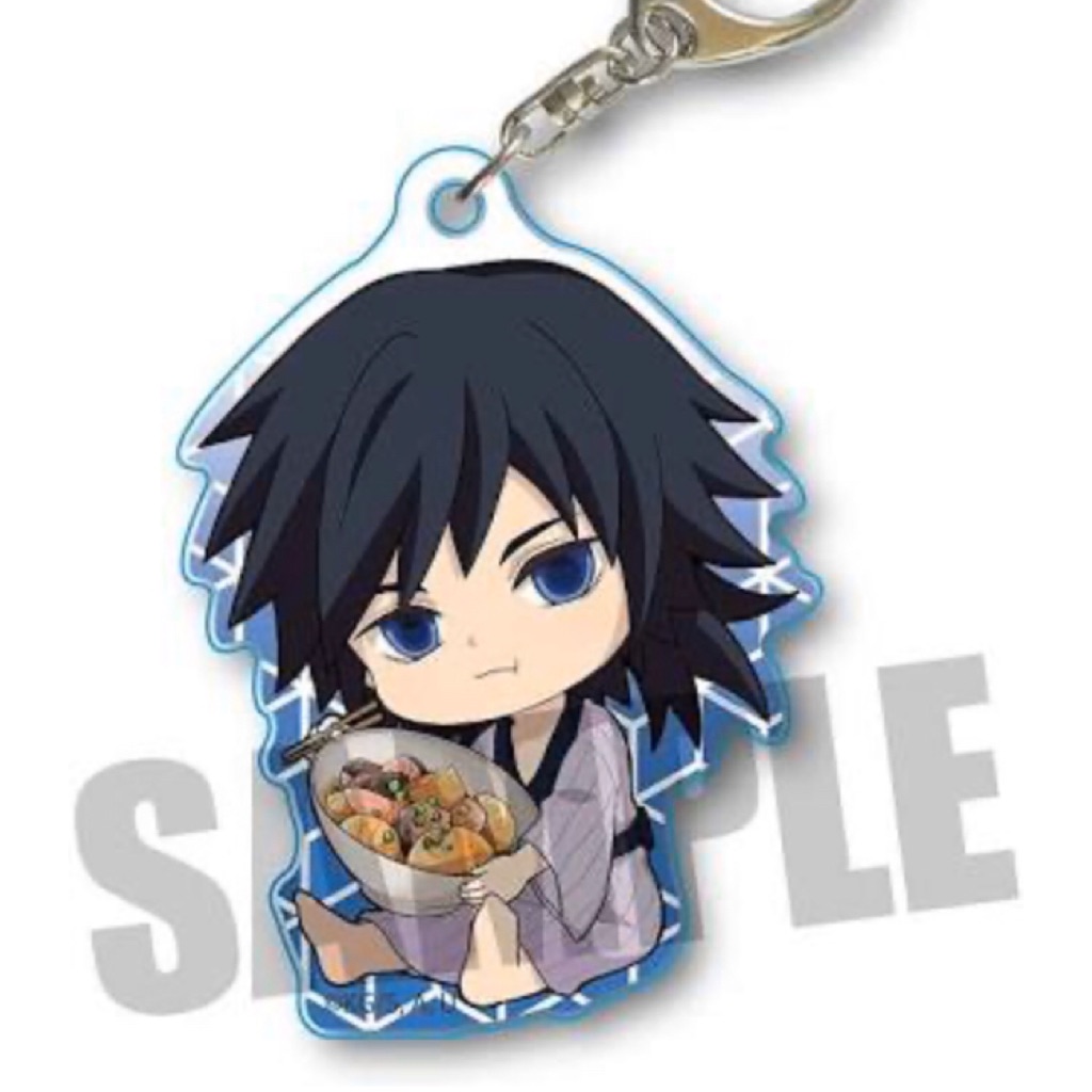 Kimetsu no Yaiba Acrylic Keychain Giyu Giyuu Tomioka Demon Slayer ...