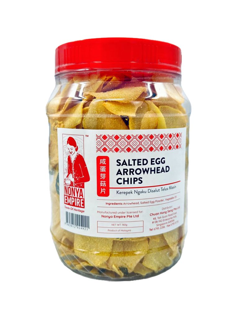 [CNY] Nonya Empire Salted Egg Arrowhead Chip 160g | Shopee Singapore