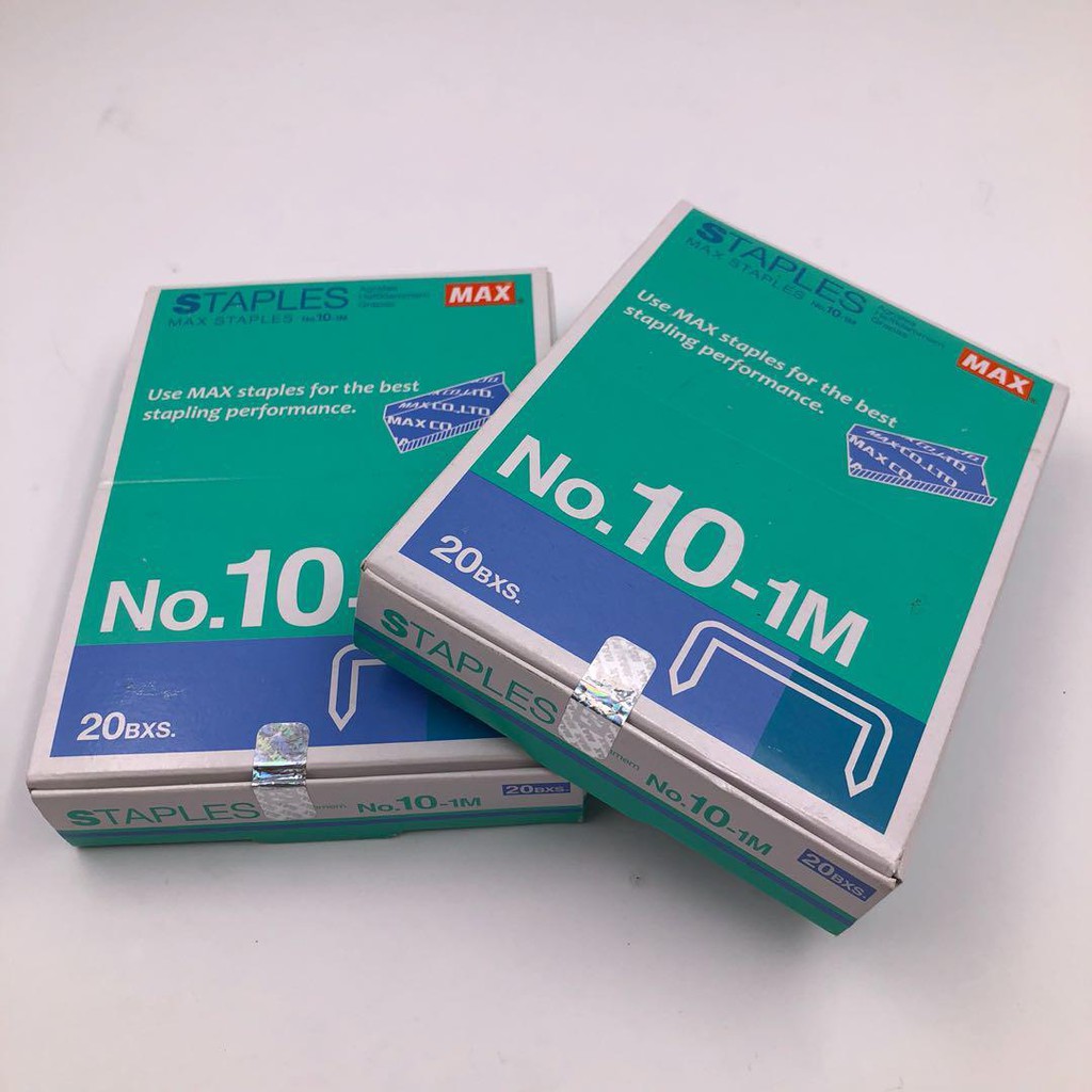 Max No.10M Staple Pins Bullets Staples (20 small boxes per Big Box ...