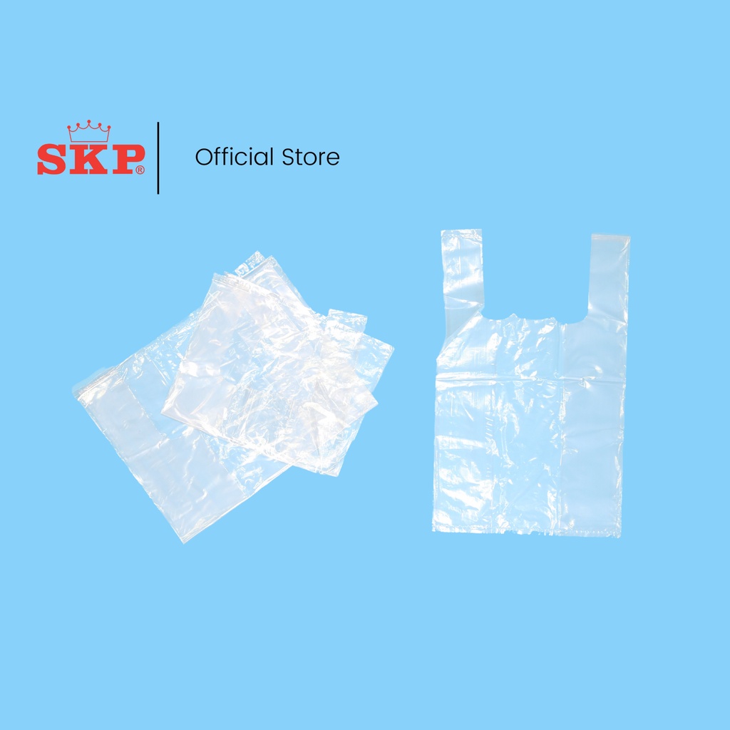 SKP PE Clear Transparent Singlet Plastic Bag | Shopee Singapore