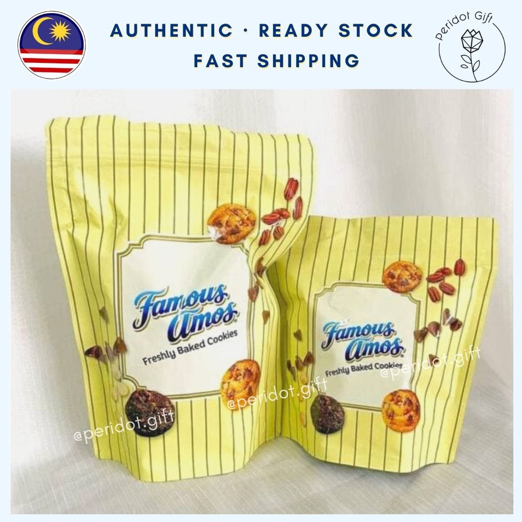 Famous Amos Fresh Cookies - 100g 200g 300g 400g - Authentic Halal ...
