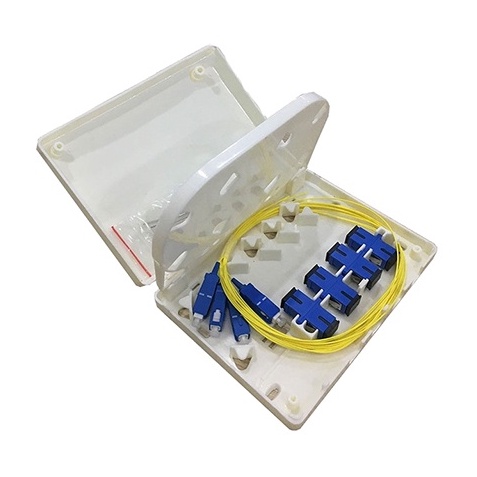 Odf 4FO optical distribution box indoor plastic box | Shopee Singapore