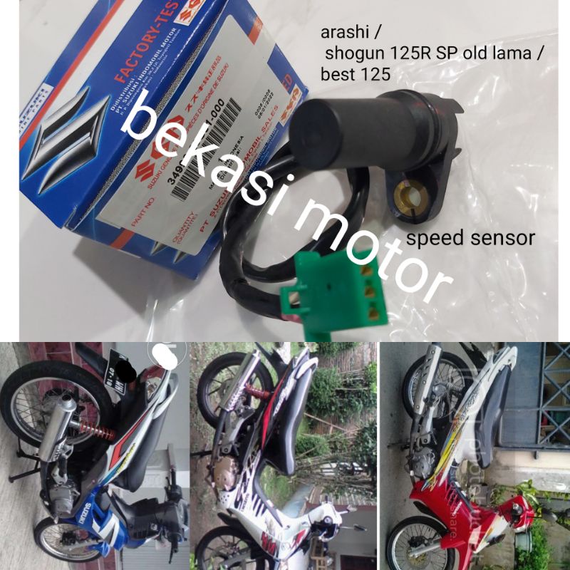 33490-20g suzuki shogun speedometer speed sensor socket 125125R SP FD ...