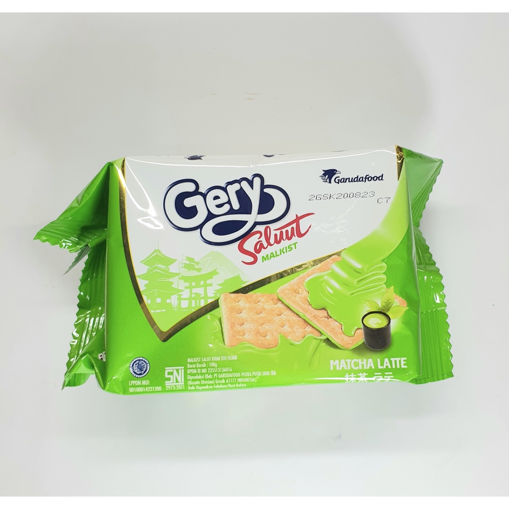 Gery Saluut Malkist Matcha Latte 100 gr / Gery Salut | Shopee Singapore