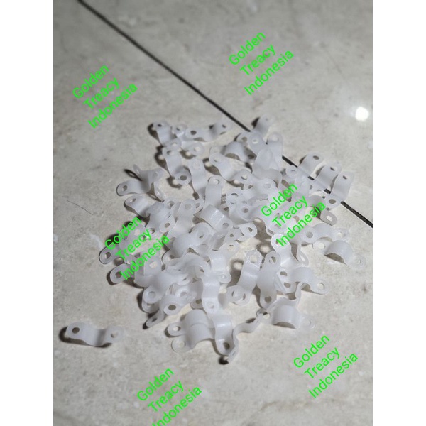 Omega nylon pvc cable clip cable clamp 2 bolts | Shopee Singapore