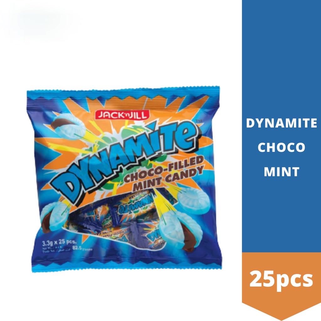 Jack'n Jill - Candy Dynamite Choco Mint ( 3.3g x 25pcs ) | Shopee Singapore
